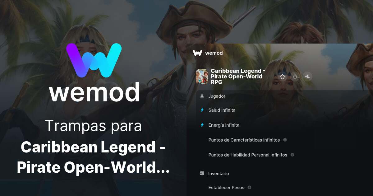 Logros de Caribbean Legend - Pirate Open-World RPG para Steam | WeMod
