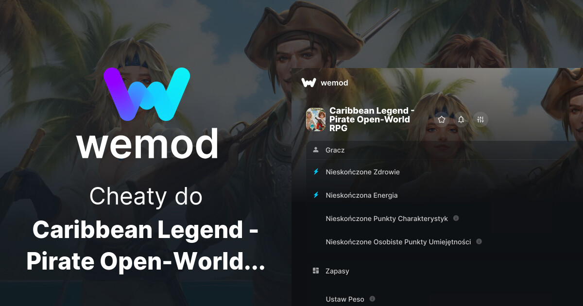 Caribbean Legend - Pirate Open-World RPG – cheaty i trainery na PC – WeMod