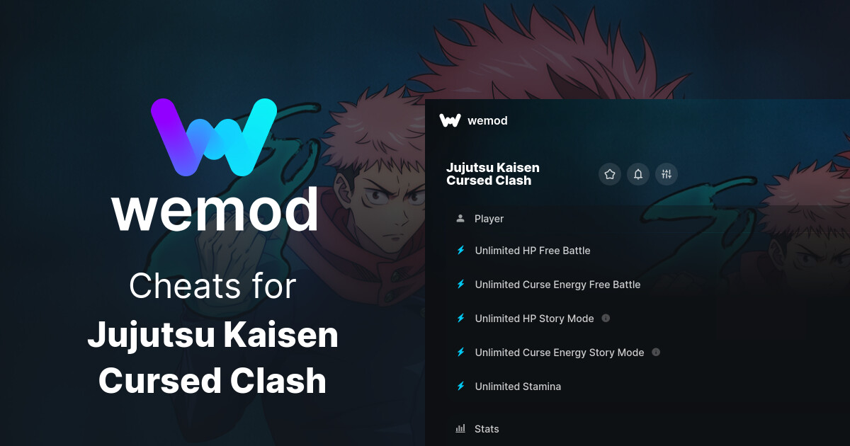 Jujutsu Kaisen Cursed Clash Cheats & Trainers for PC | WeMod