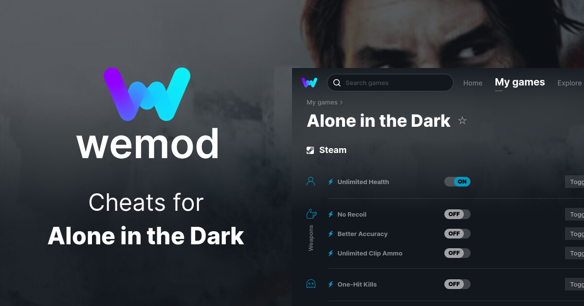 Alone in the Dark Cheats & Trainers for PC | WeMod