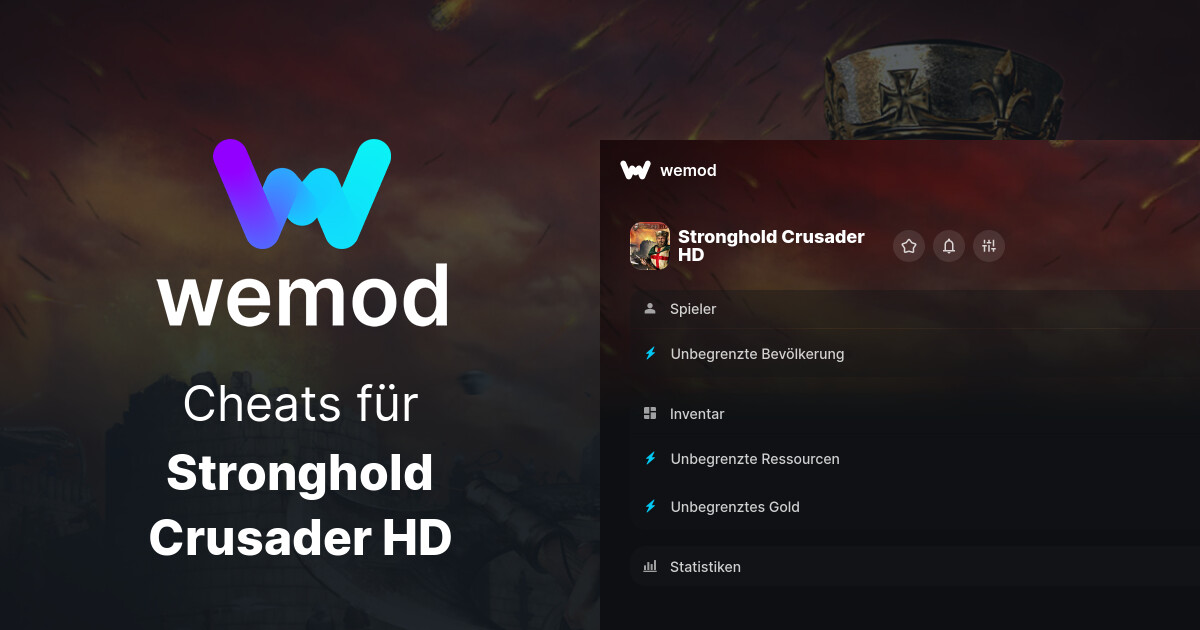 Stronghold Crusader HD Cheats und Trainer für PC - WeMod