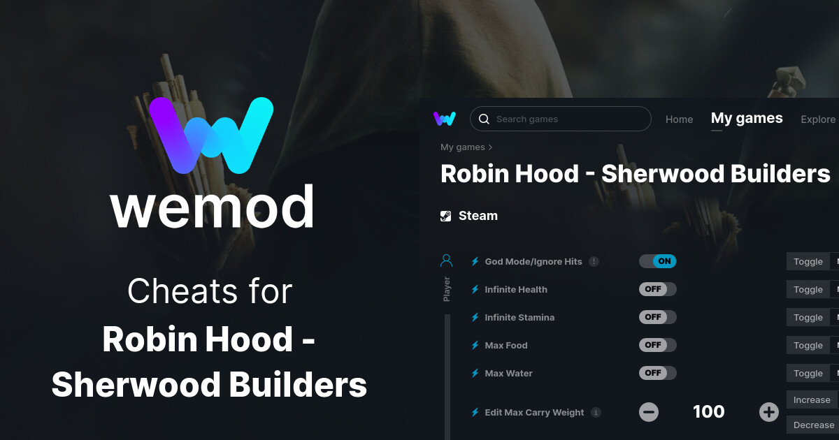 Robin Hood - Sherwood Builders Cheats & Trainers for PC | WeMod