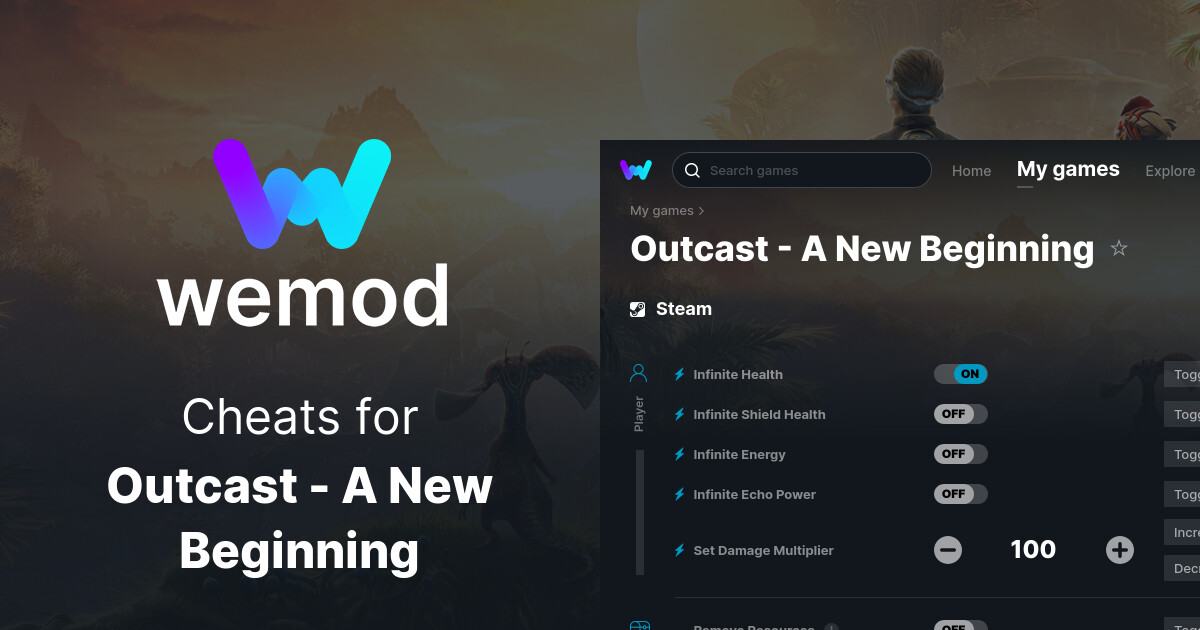 Outcast - A New Beginning Cheats & Trainers for PC | WeMod