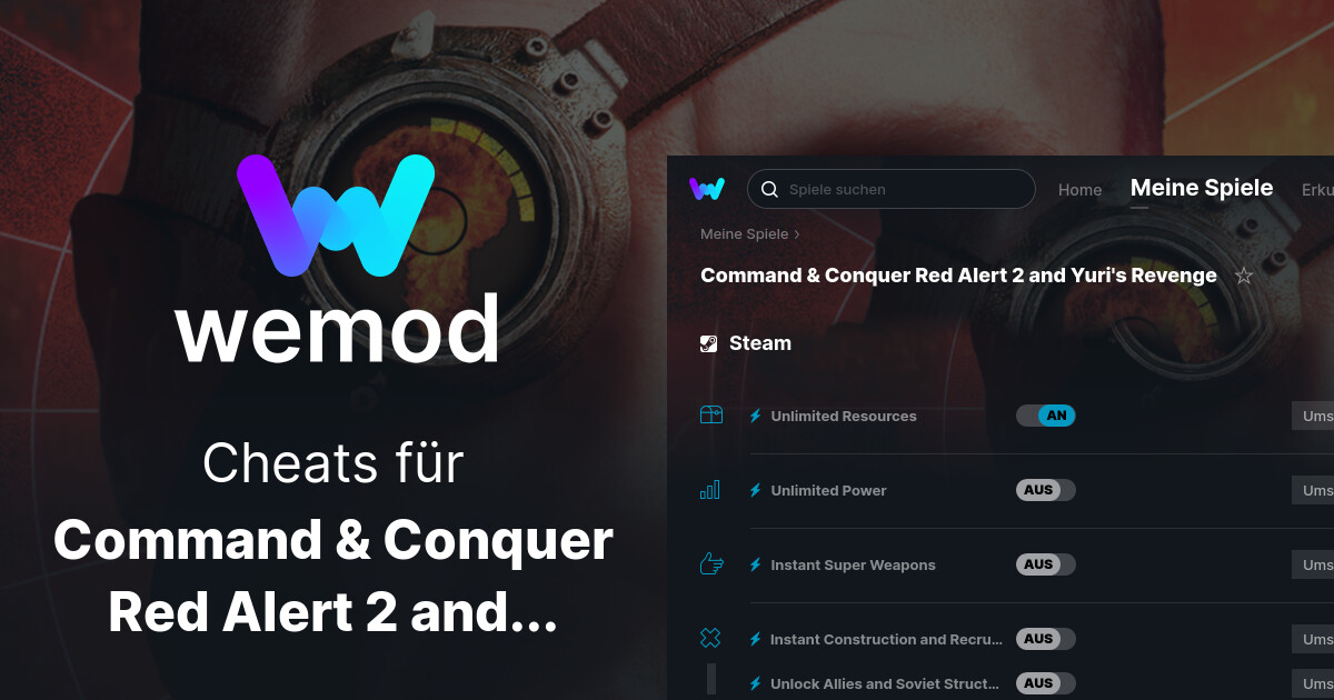 Command & Conquer Red Alert 2 and Yuri's Revenge Cheats & Trainer für ...