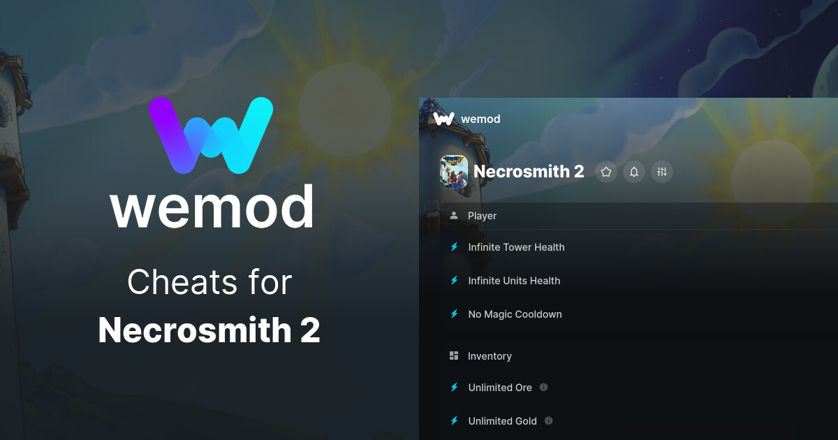 Necrosmith 2 Cheats & Trainers for PC | WeMod