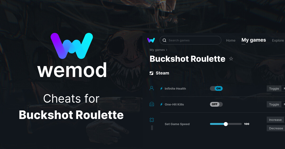 Buckshot Roulette Cheats & Trainers for PC | WeMod