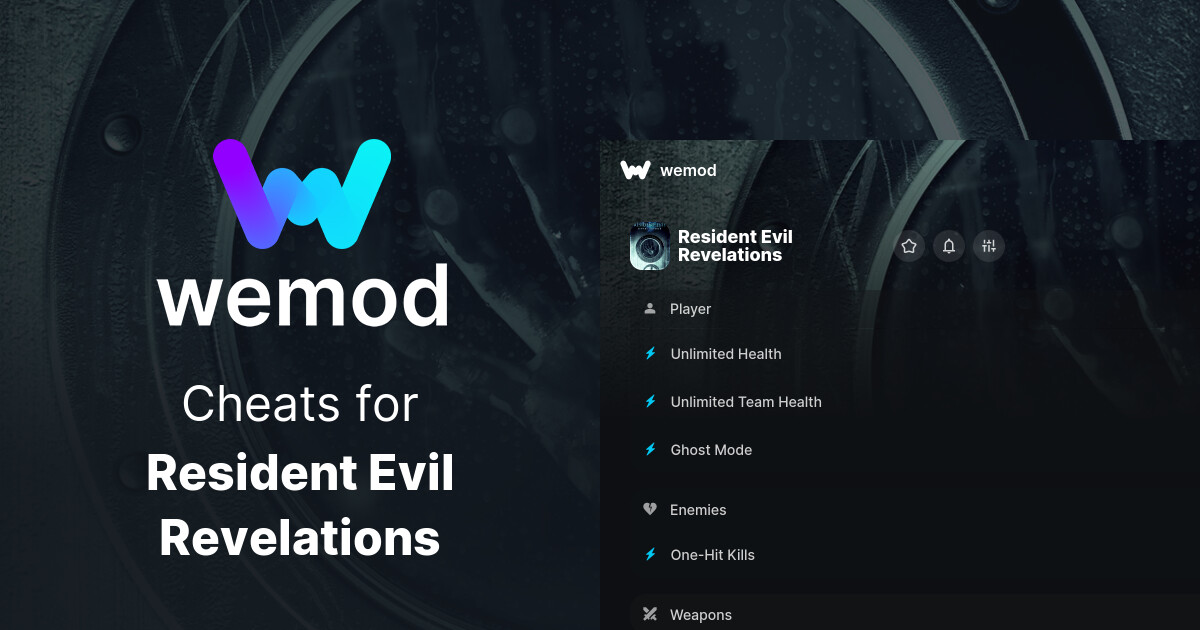 Resident Evil Revelations Cheats & Trainers for PC | WeMod