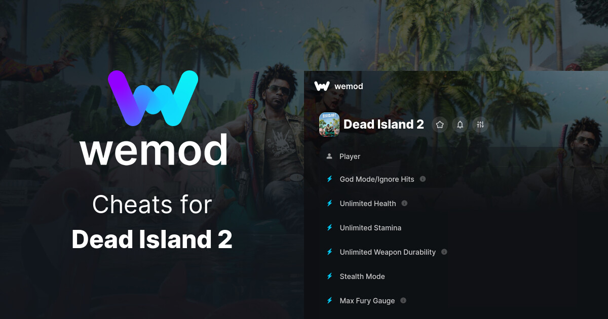 Dead Island 2 Cheats & Trainers for PC | WeMod