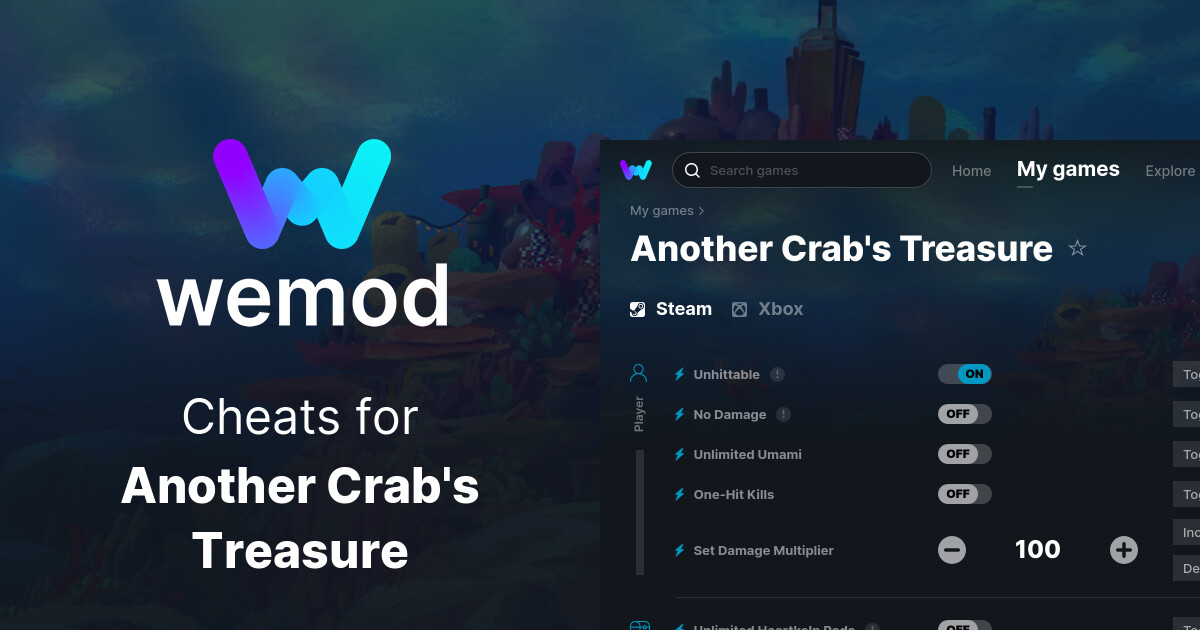Another Crab's Treasure Cheats & Trainers for PC | WeMod