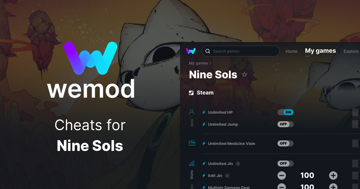 Nine Sols Cheats & Trainers for PC | WeMod