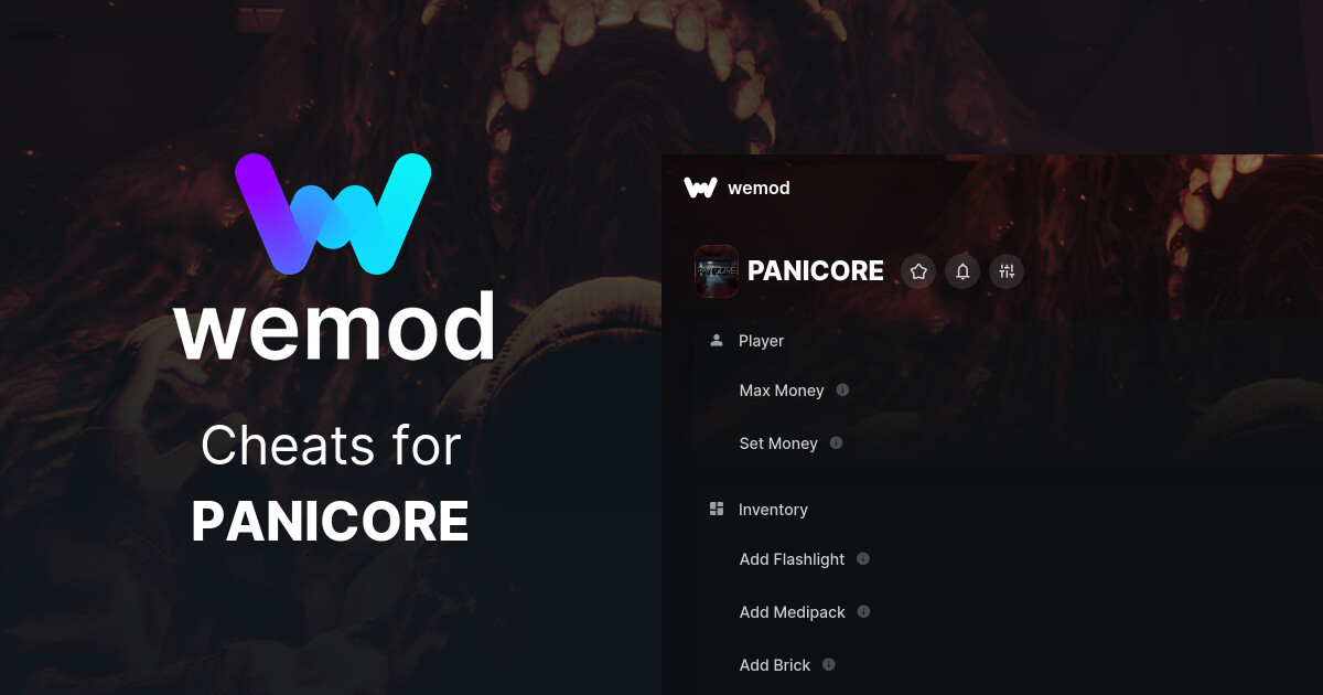 PANICORE Cheats & Trainers for PC | WeMod