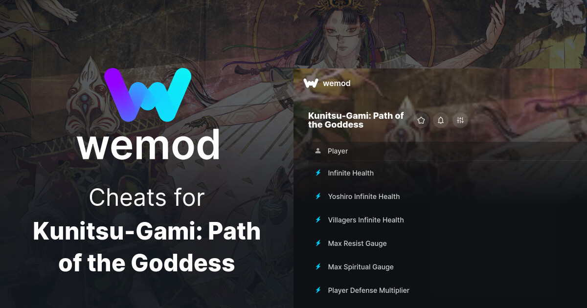 Kunitsu-Gami: Path of the Goddess Cheats & Trainers for PC | WeMod