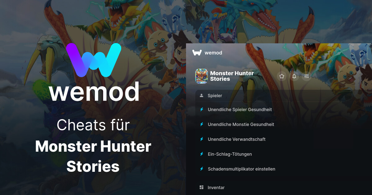 Monster Hunter Stories Errungenschaften für Steam - WeMod