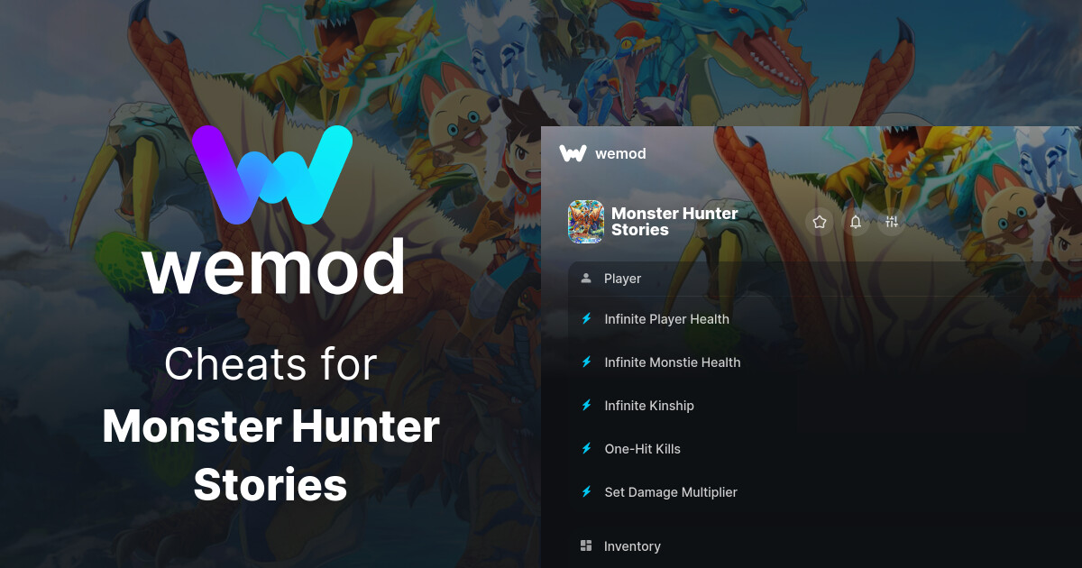 Monster Hunter Stories Cheats & Trainers for PC | WeMod