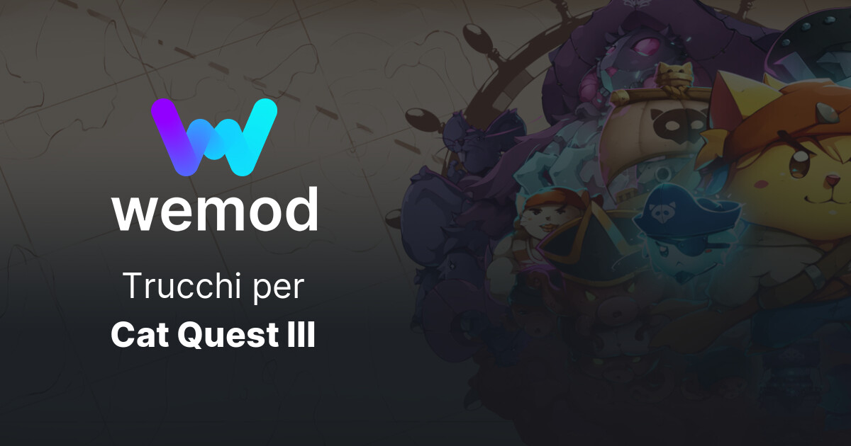 Trucchi e allenamenti per PC di Cat Quest III | WeMod