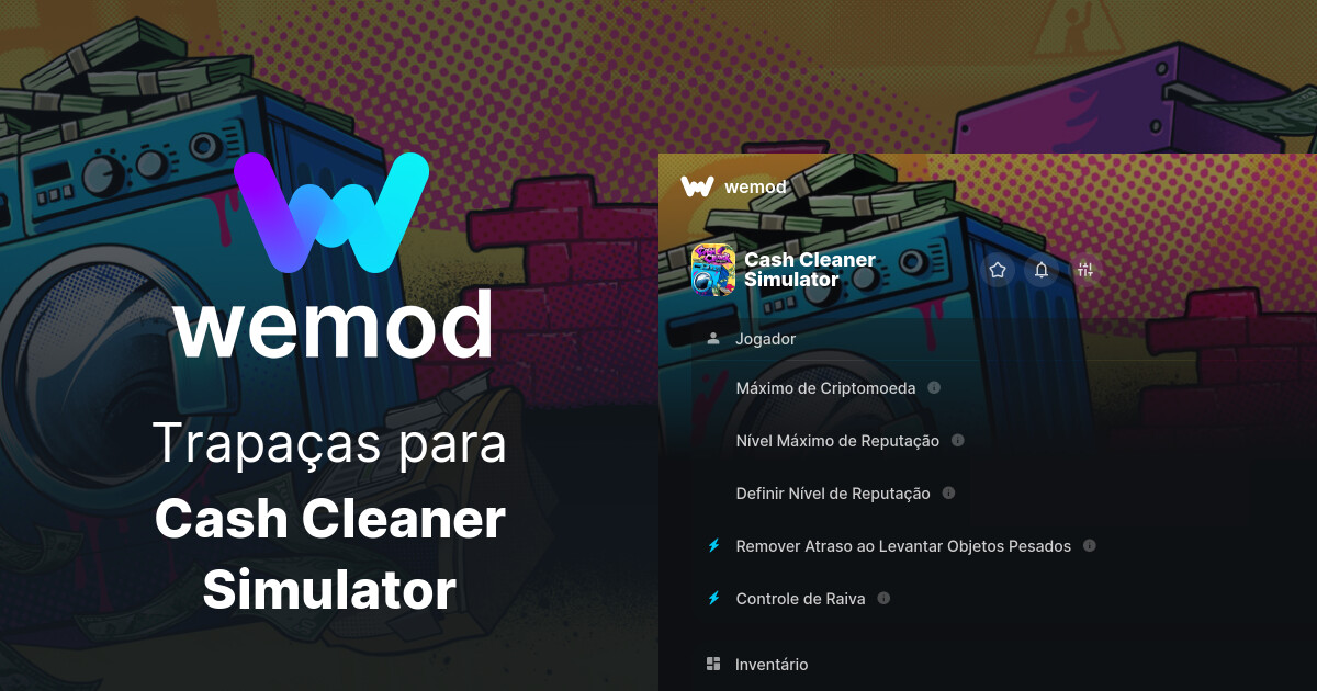 Conquistas de Cash Cleaner Simulator para Steam | WeMod