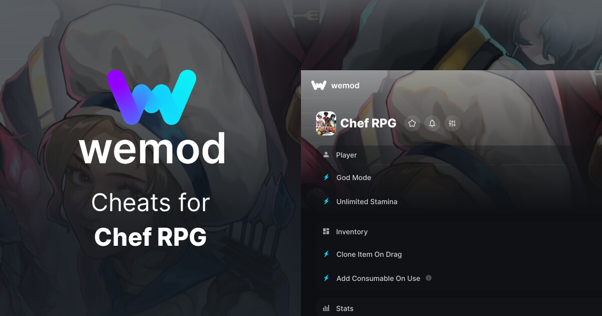 Chef RPG Cheats & Trainers for PC | WeMod