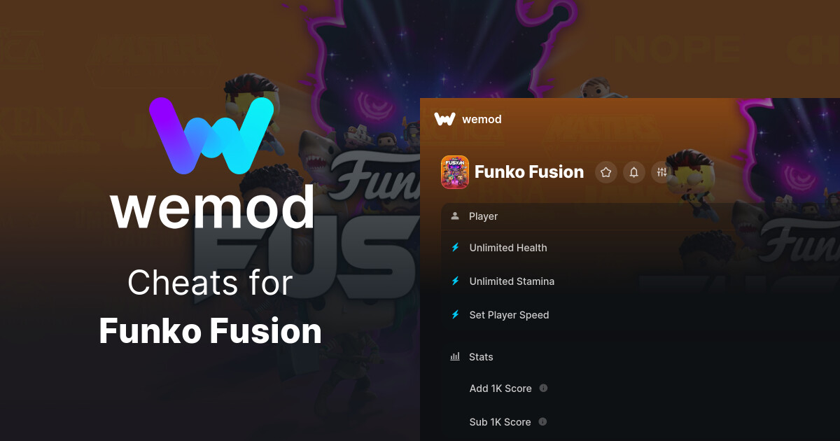 Funko Fusion Cheats & Trainers for PC | WeMod