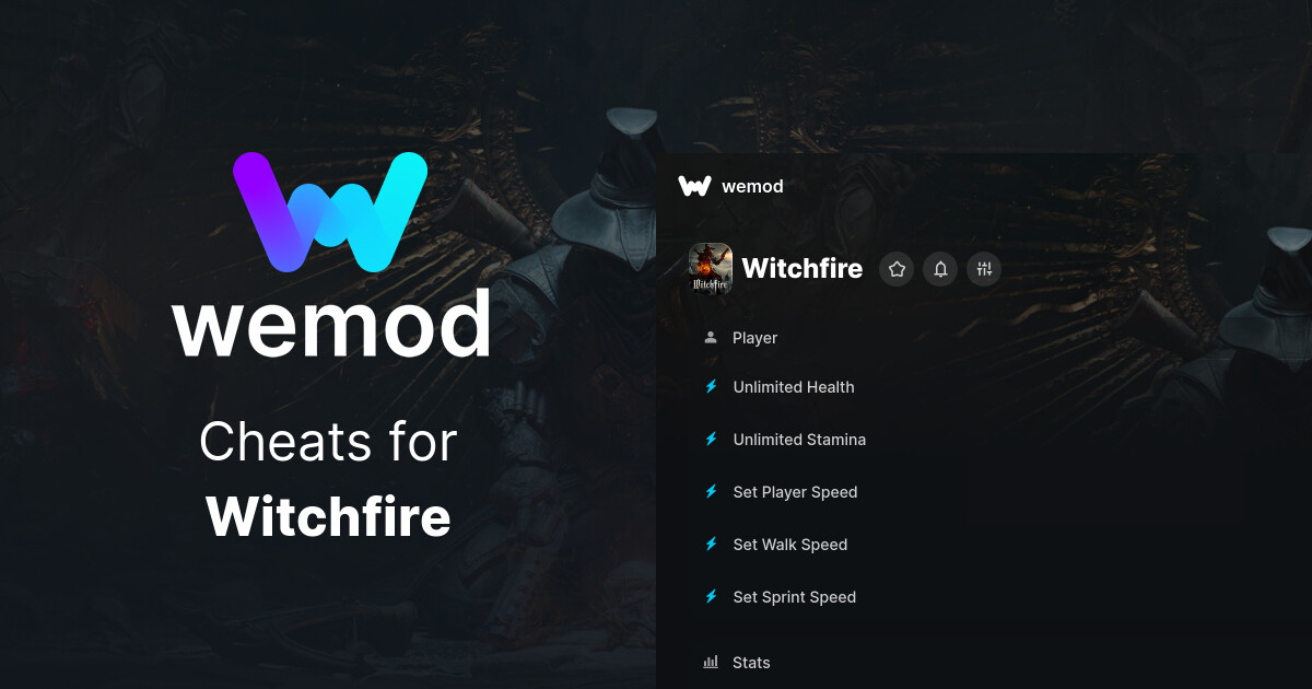 Witchfire Cheats & Trainers for PC | WeMod