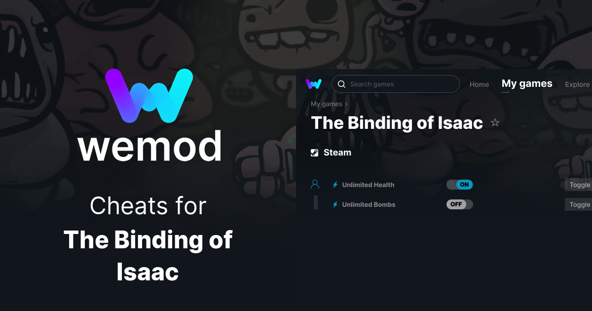 The Binding of Isaac Cheats & Trainers for PC | WeMod
