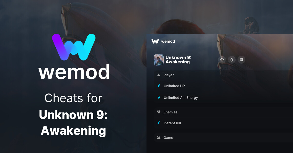 Unknown 9: Awakening Cheats & Trainers for PC | WeMod
