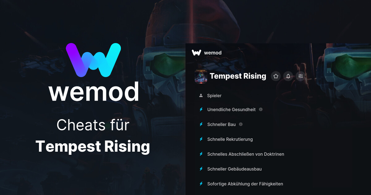 Tempest Rising Cheats und Trainer für PC - WeMod