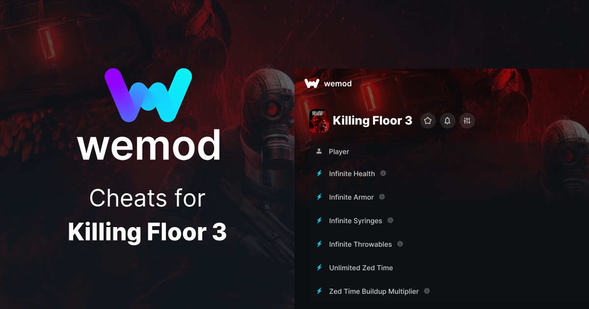Killing Floor 3 Cheats & Trainers for PC | WeMod