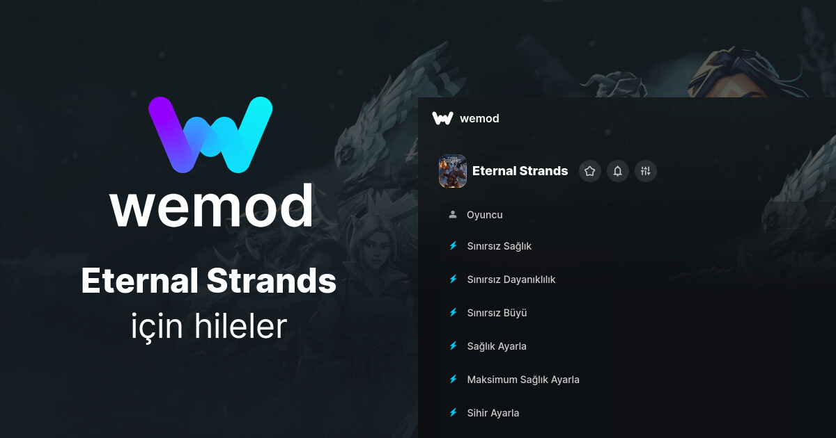 Steam | WeMod için Eternal Strands Başarılar