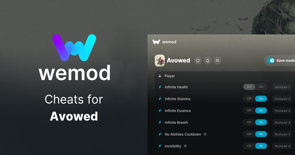 Avowed Cheats, Trainers and Maps for PC | WeMod