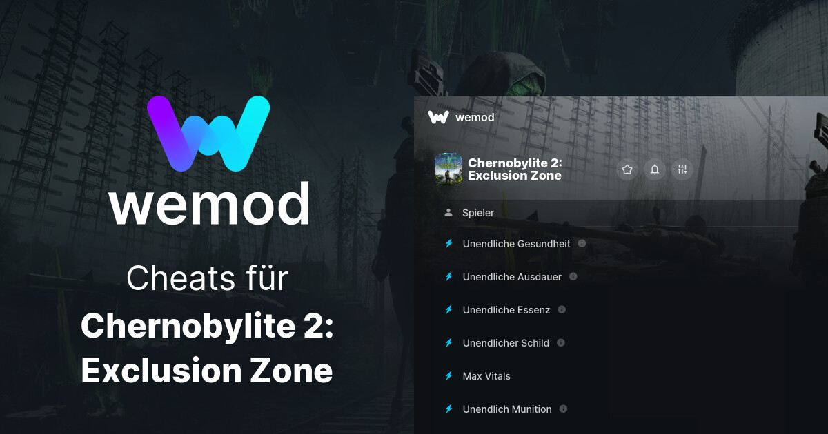 Chernobylite 2: Exclusion Zone Cheats und Trainer für PC - WeMod