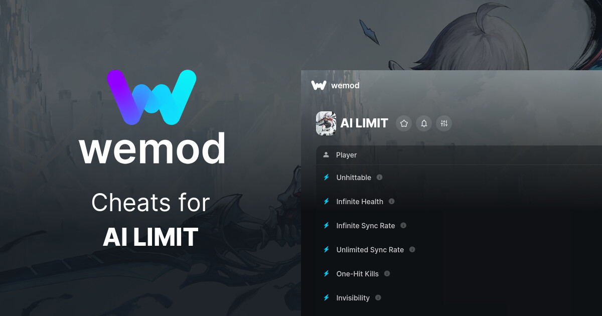 AI LIMIT Cheats & Trainers for PC | WeMod
