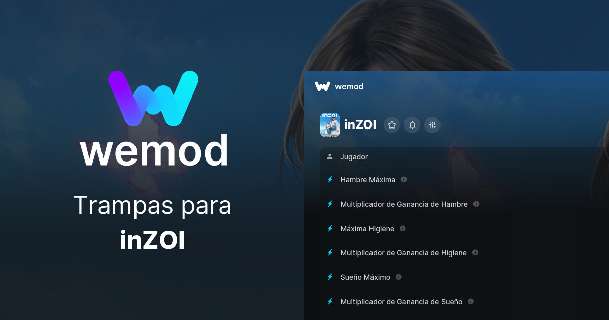 Trampas y trainers de inZOI para PC - WeMod