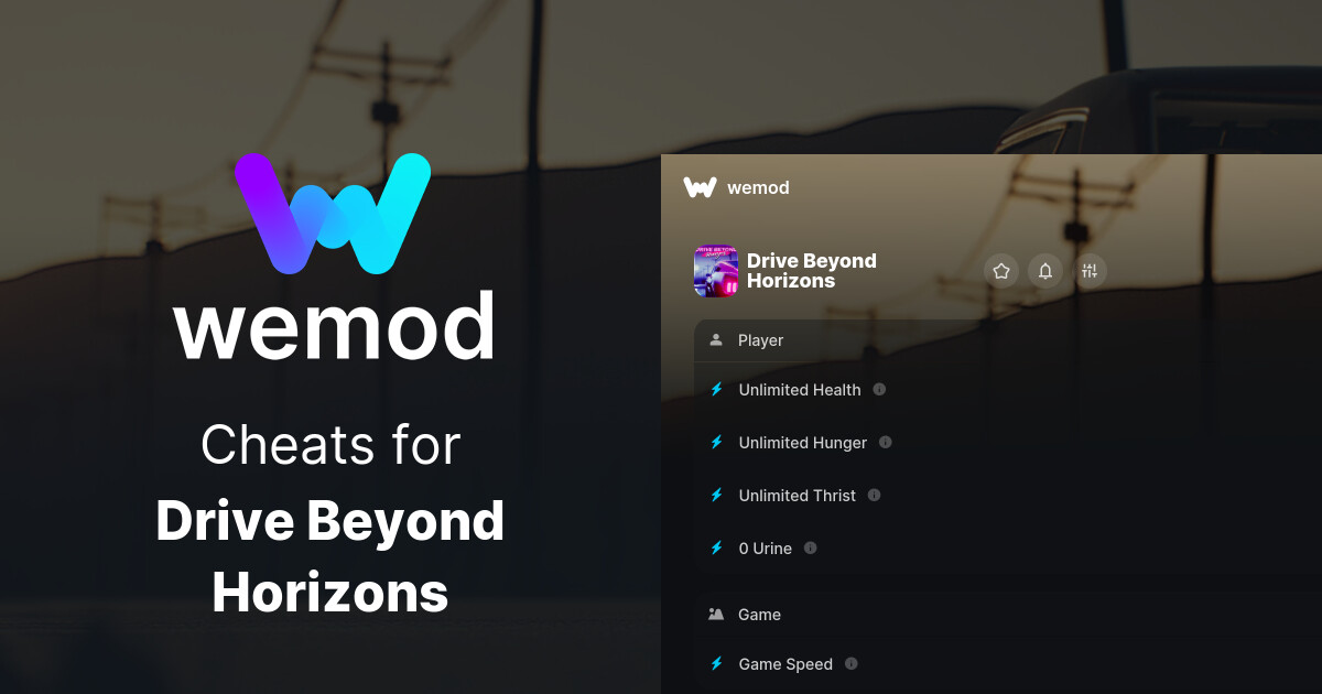Drive Beyond Horizons Achievements for Steam | WeMod