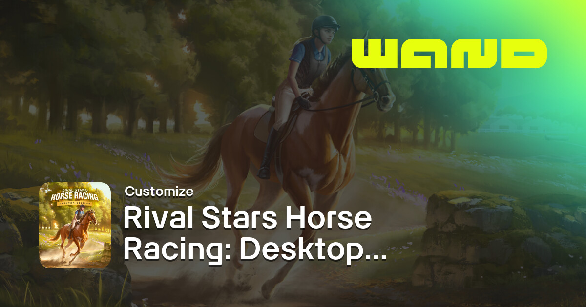 Rival Stars Horse Racing: Desktop Edition Game Help for PC | Wand