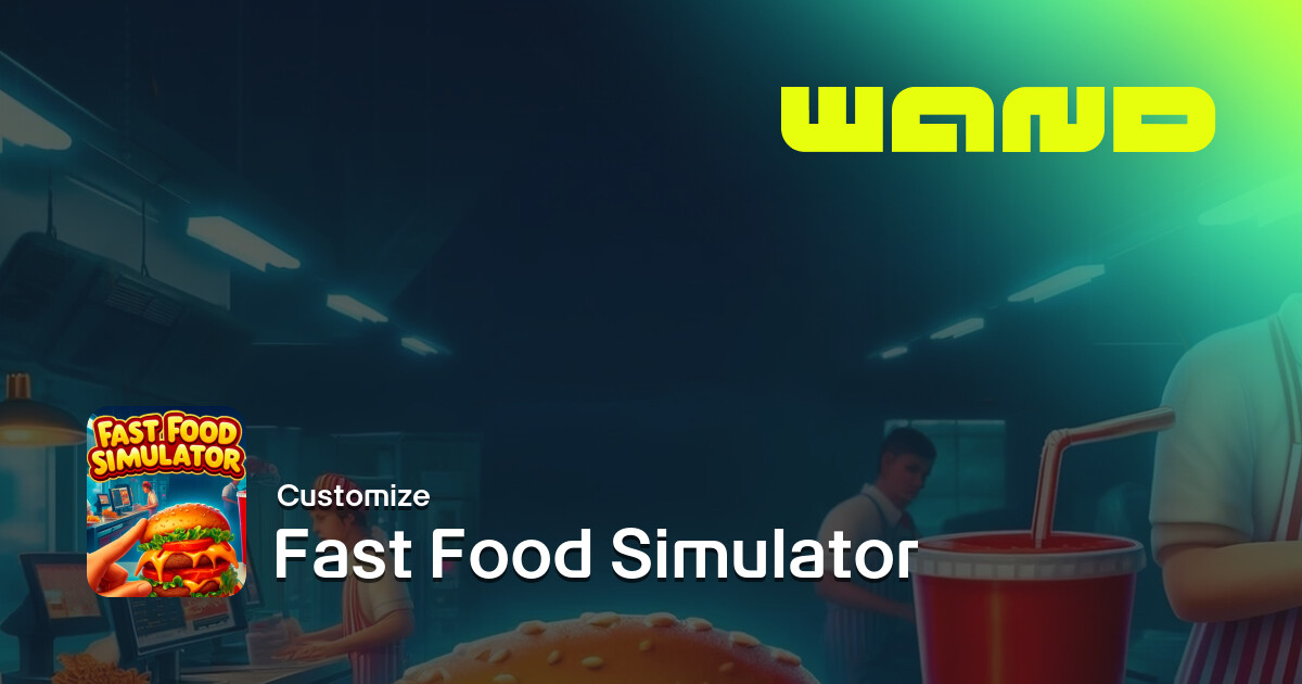 Fast Food Simulator Game Help for PC | Wand