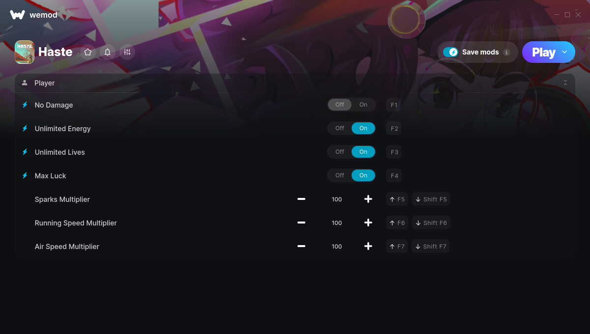 Haste Cheats and Trainer for Steam - Trainers - WeMod Community