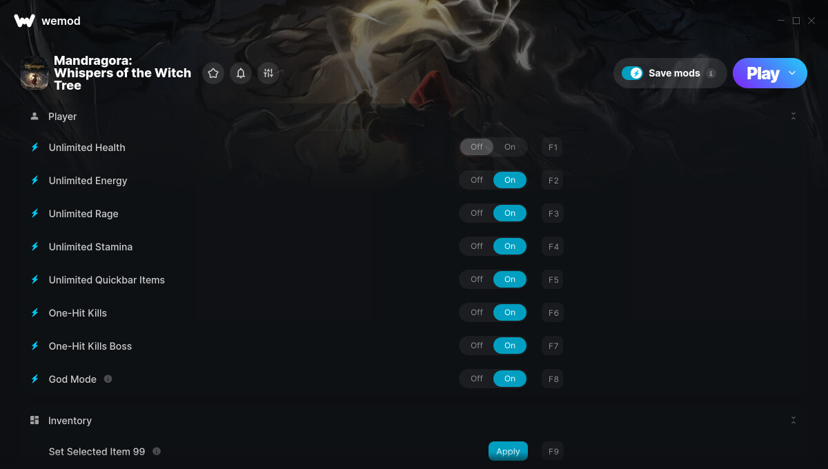 Mandragora: Whispers of the Witch Tree Cheats and Trainer for Steam ...