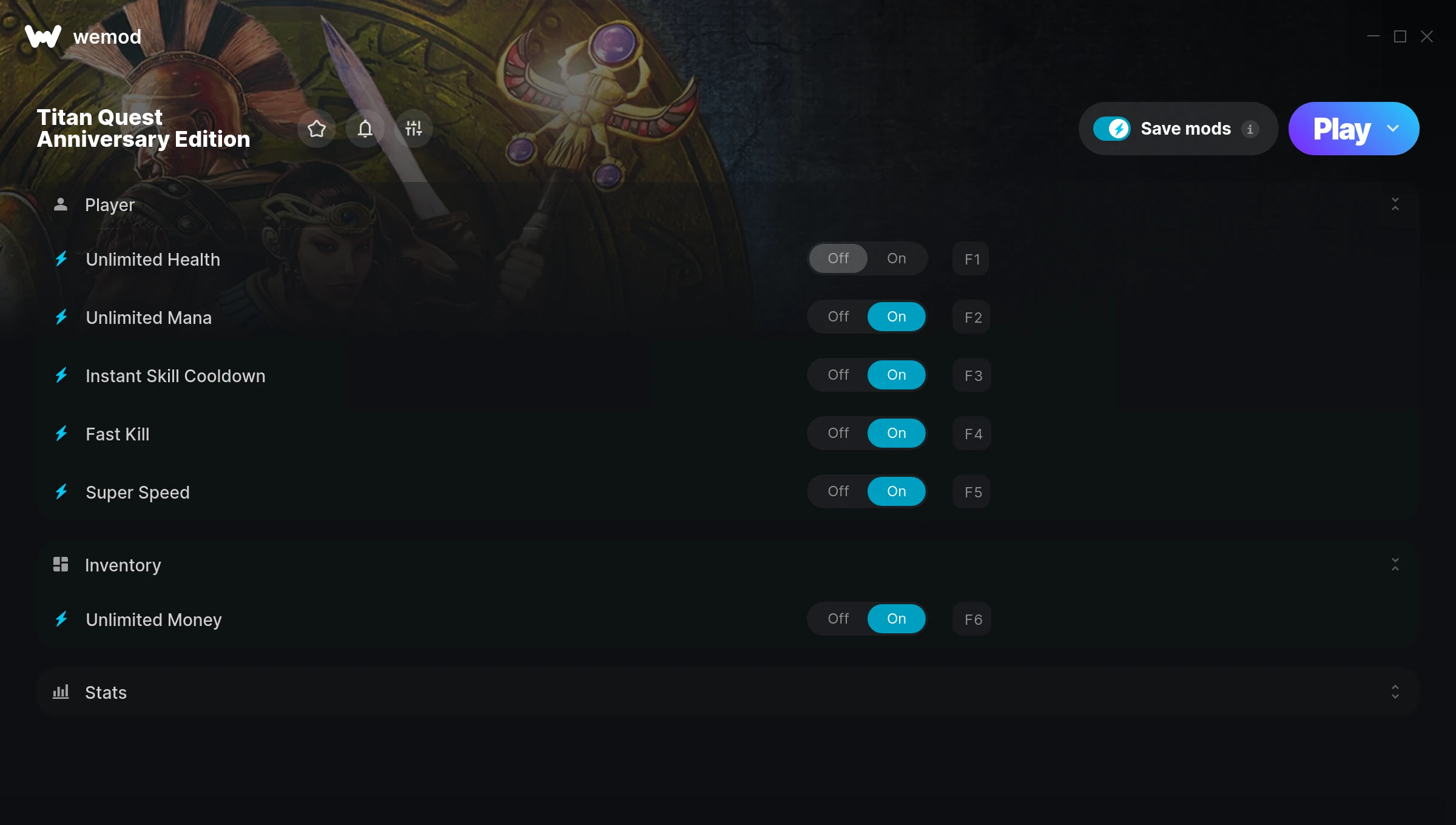 Titan Quest Anniversary Edition Cheats & Trainers for PC | WeMod