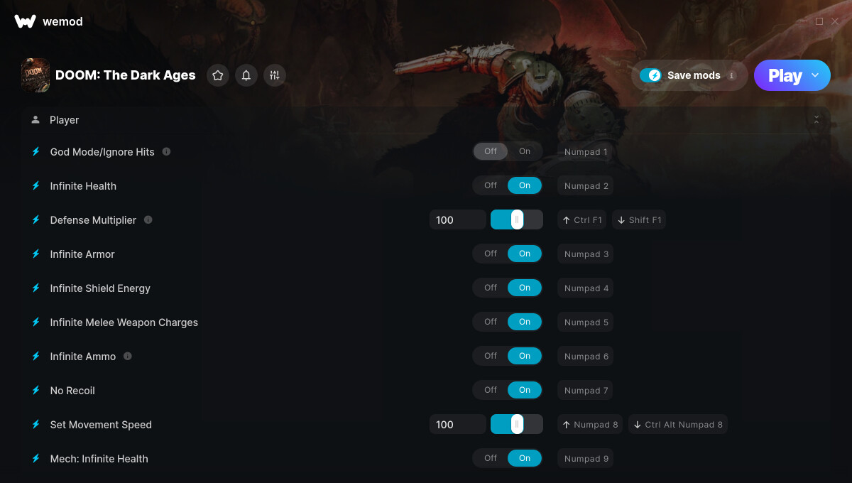 DOOM: The Dark Ages Cheats and Trainer for Steam - Trainers - WeMod ...