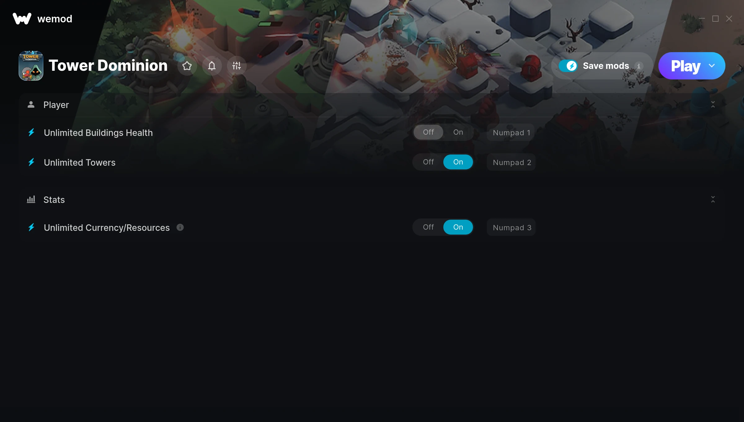 Tower Dominion Cheats & Trainers for PC | WeMod