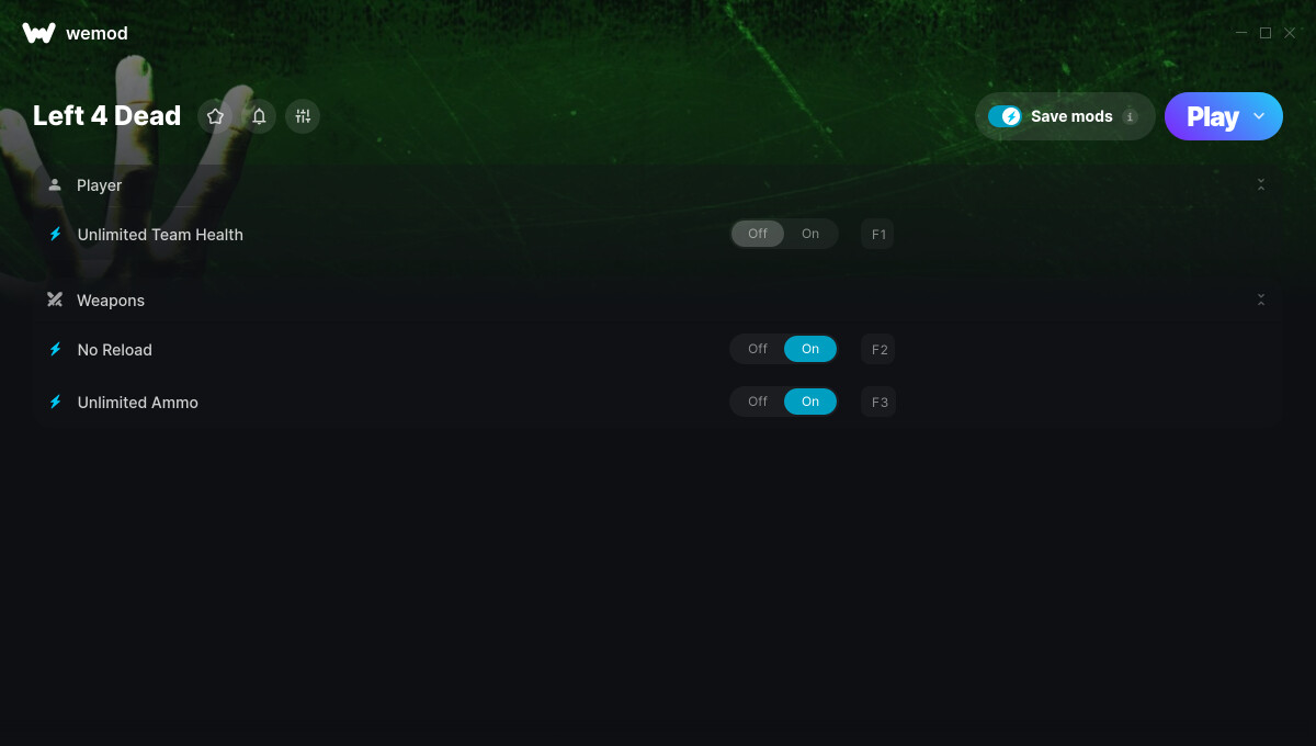 Left 4 Dead Cheats and Trainer for Steam - Trainers - WeMod Community