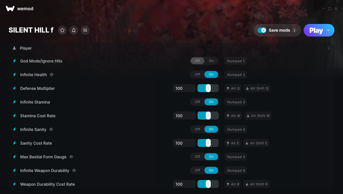 SILENT HILL f Cheats and Trainer for Xbox - Trainers - WeMod Community