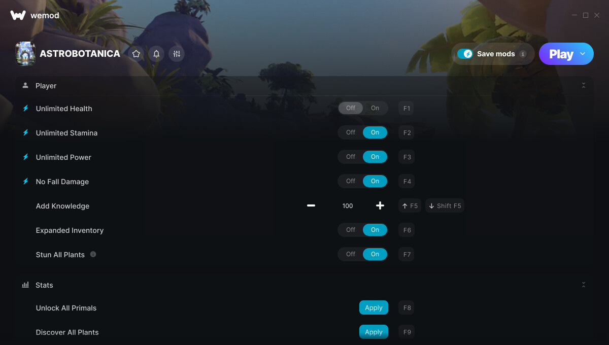 ASTROBOTANICA Cheats and Trainer for Steam - Trainers - WeMod Community