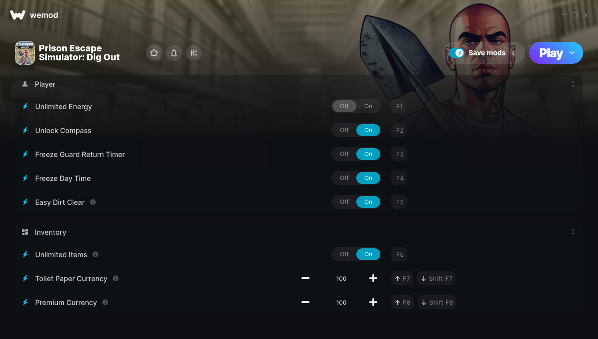 Prison Escape Simulator: Dig Out Cheats and Trainer for Steam ...