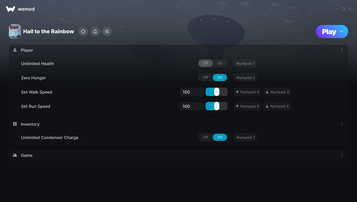 Hail to the Rainbow Cheats and Trainer for Steam - Trainers - WeMod ...