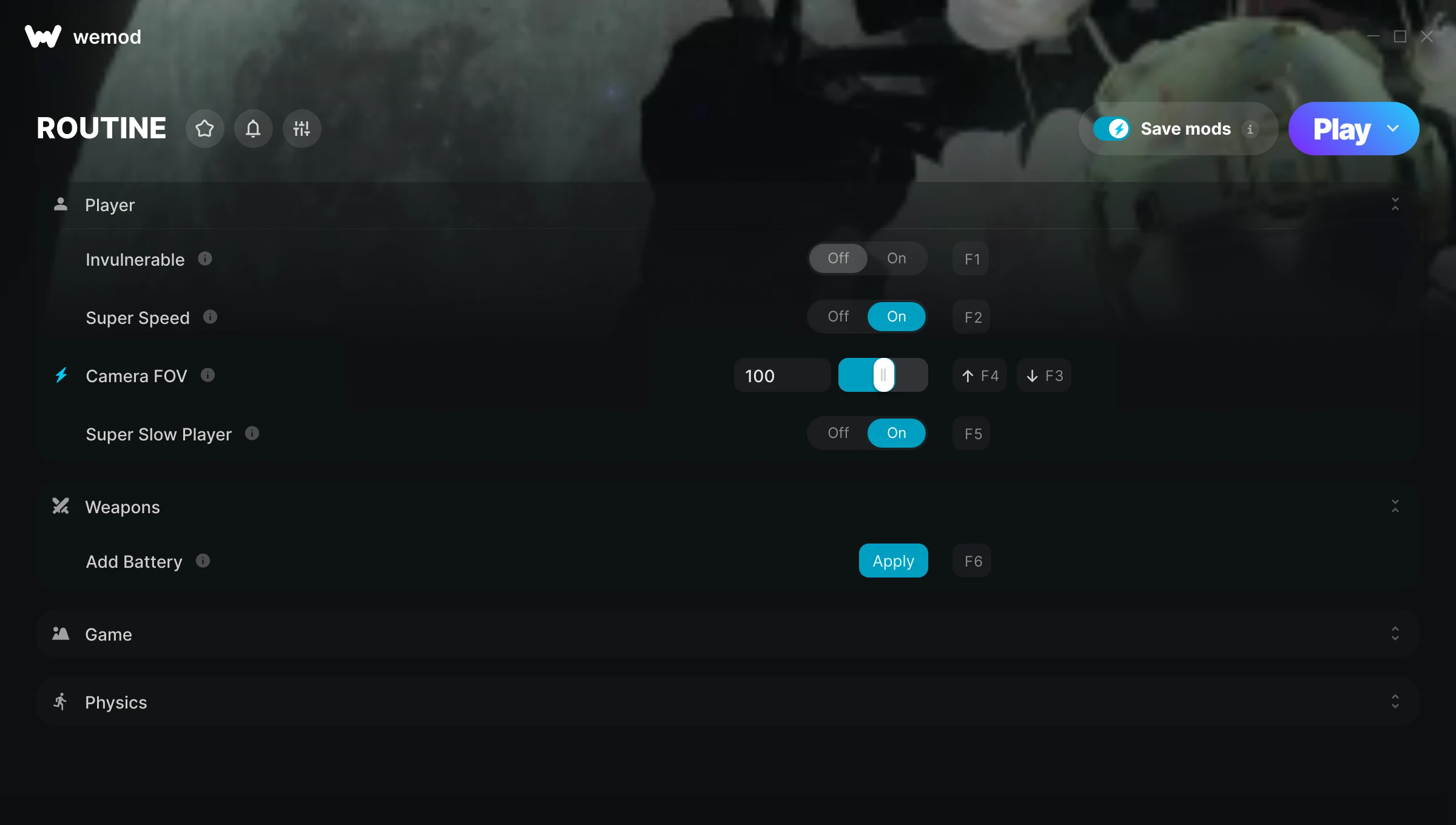 ROUTINE Cheats & Trainers for PC | WeMod