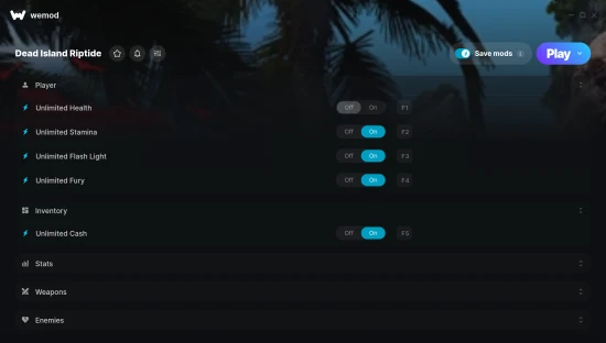 Dead Island Riptide Cheats & Trainers for PC | WeMod