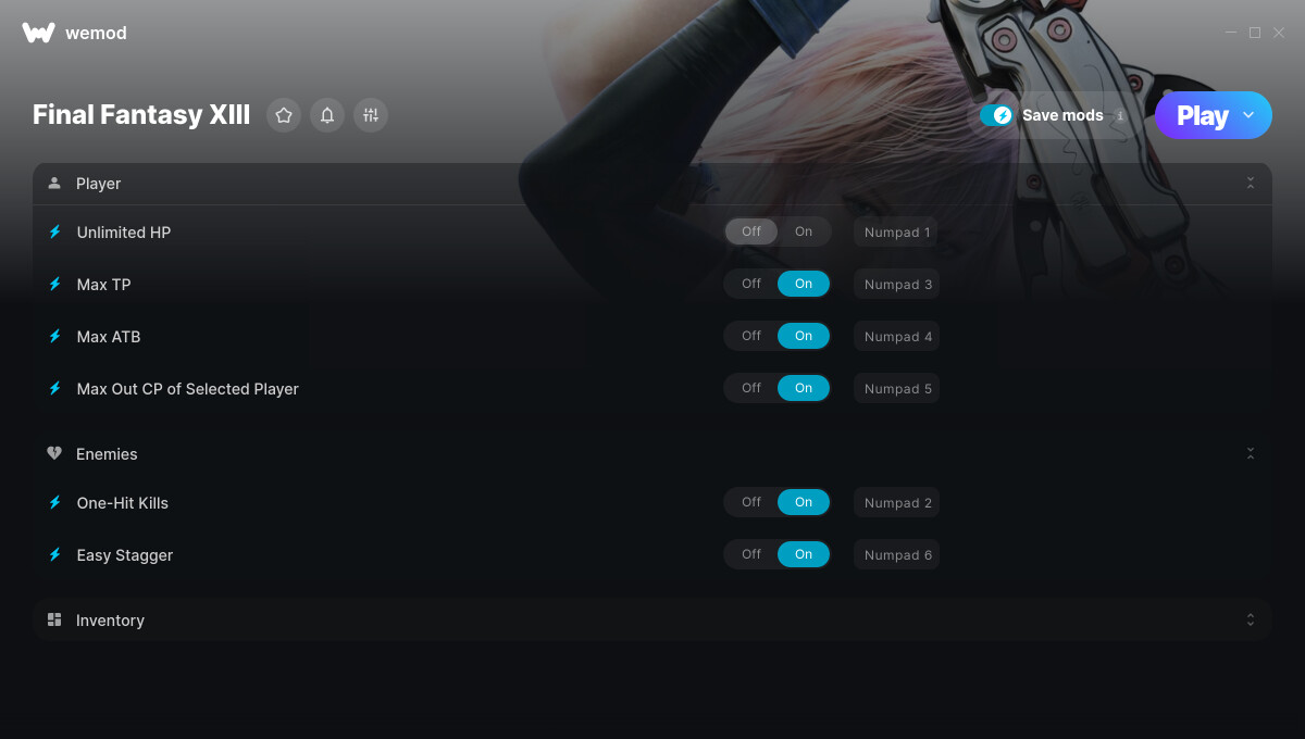 Final Fantasy XIII Cheats and Trainer for Steam - Trainers - WeMod ...