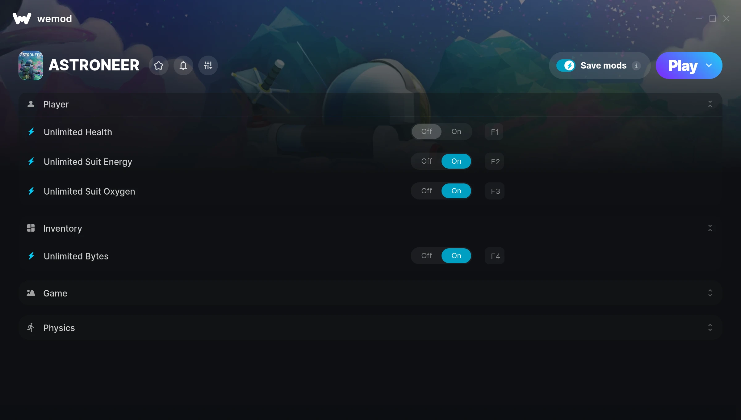 ASTRONEER Cheats & Trainers for PC | WeMod