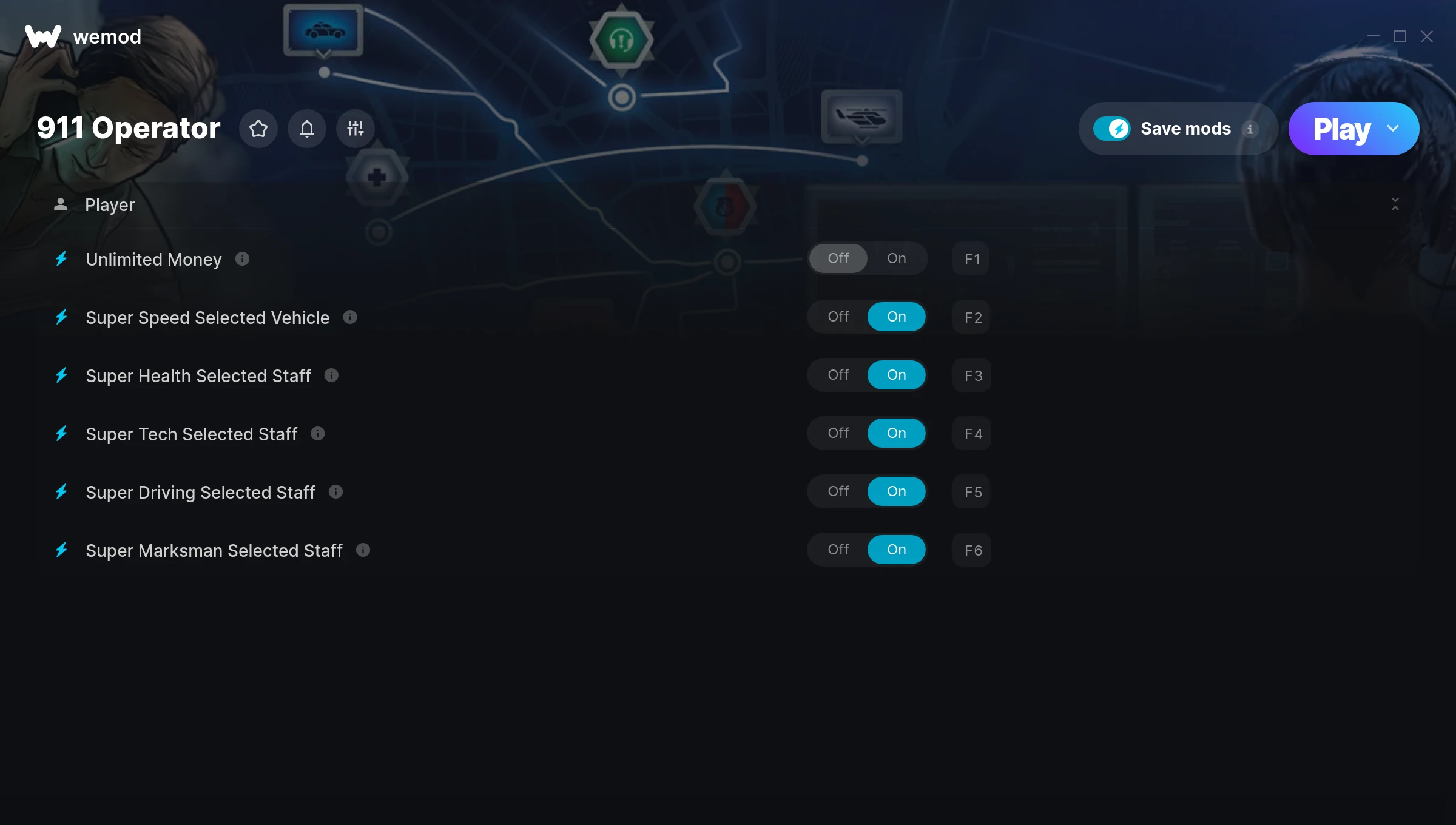 911 Operator Cheats & Trainers for PC | WeMod